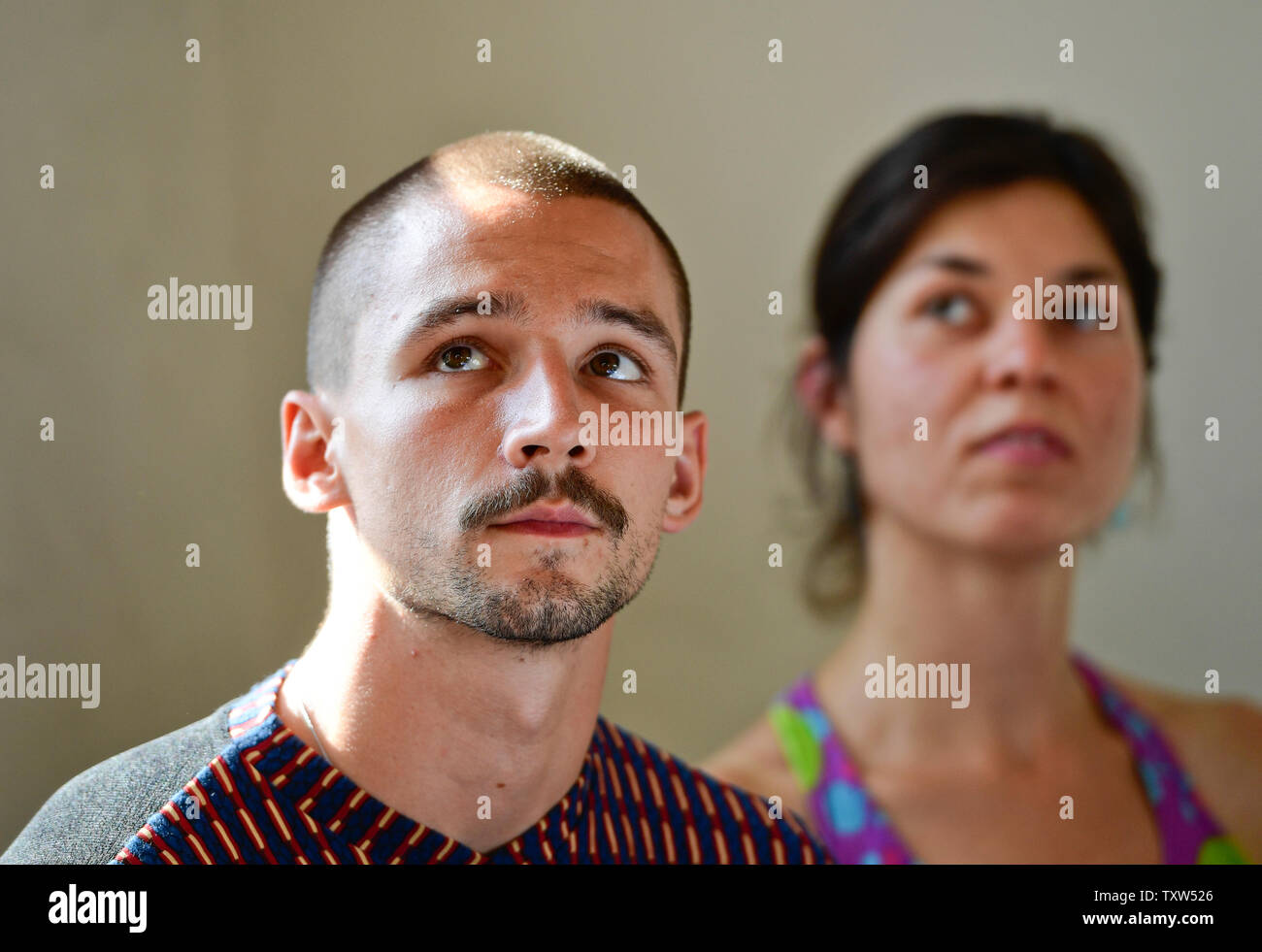 Prague, Czech Republic. 25th June, 2019. Dancer JAMES BATCHELOR of ...