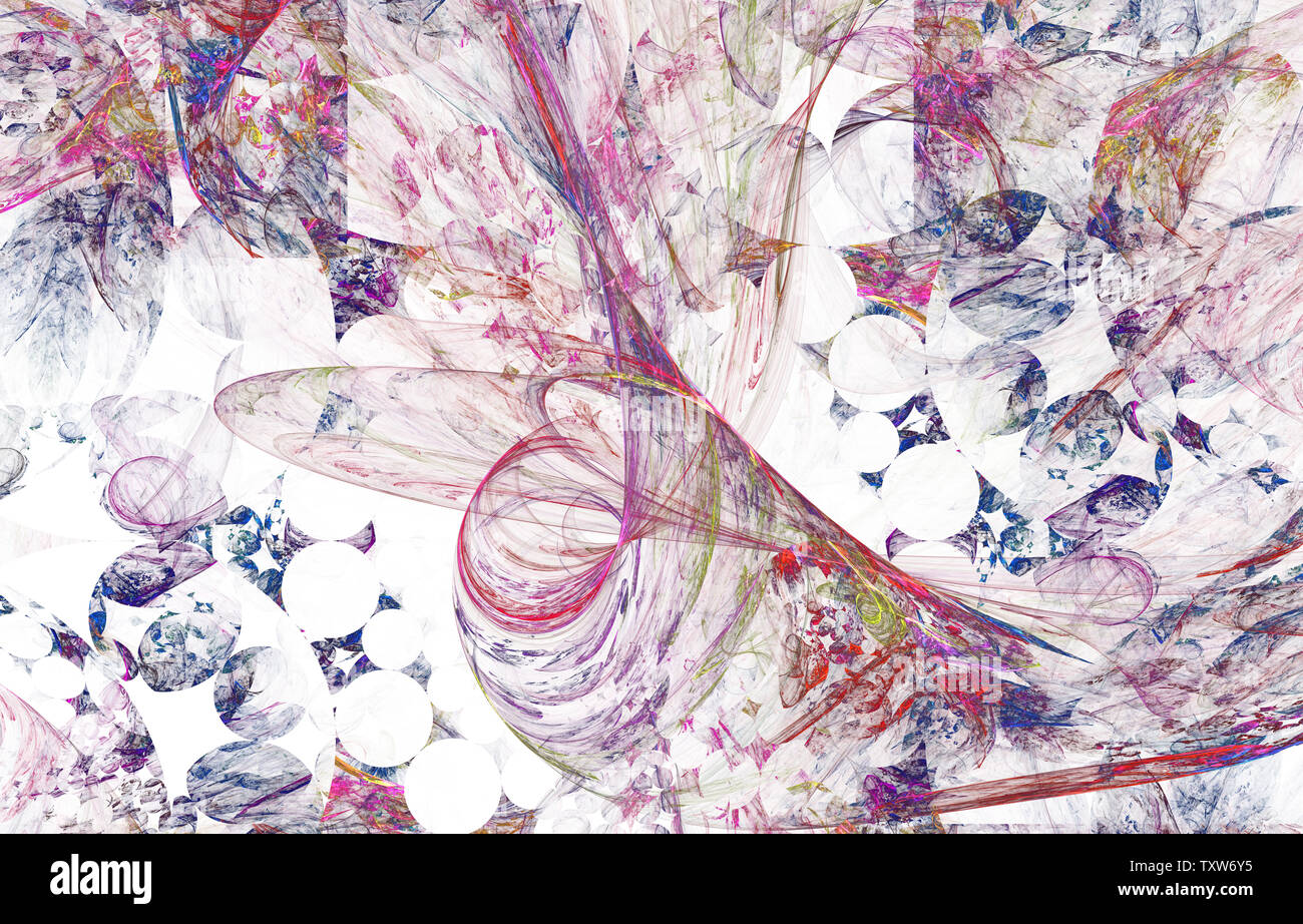 Color of waving smoke in the abstract background. Illustration wave ...