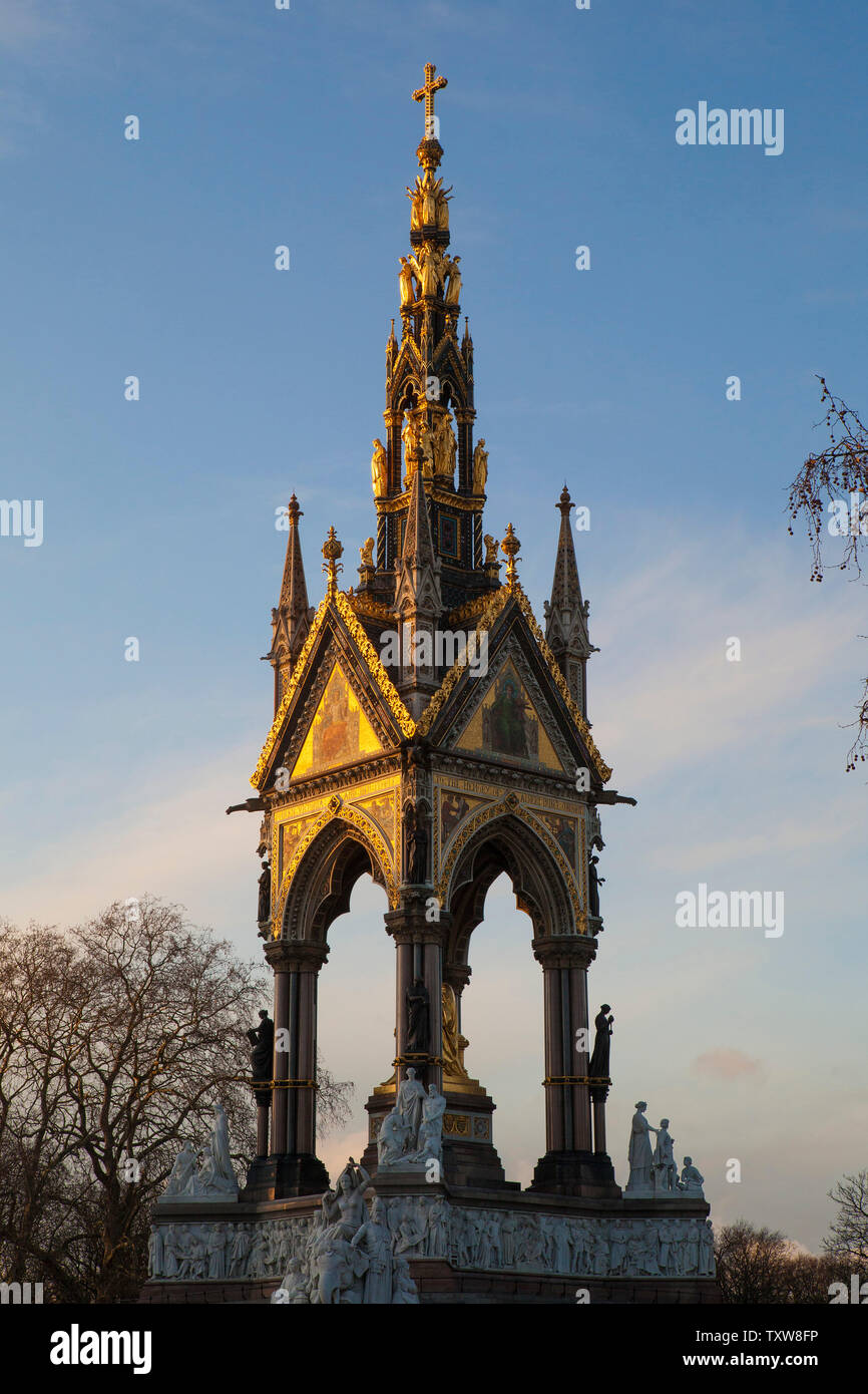 The Albert Memorial, Kensington Gardens, London Stock Photo - Alamy