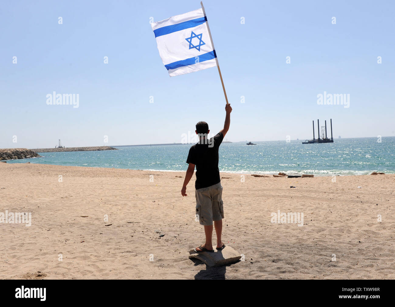 Ashdod flag hi-res stock photography and images - Alamy