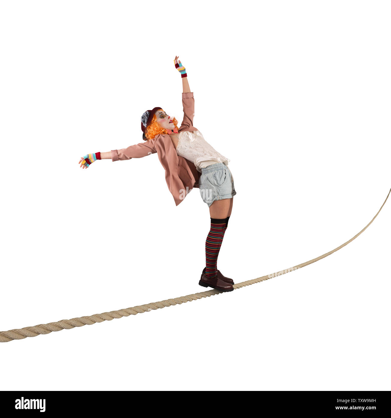 Acrobatic actor hi-res stock photography and images - Alamy