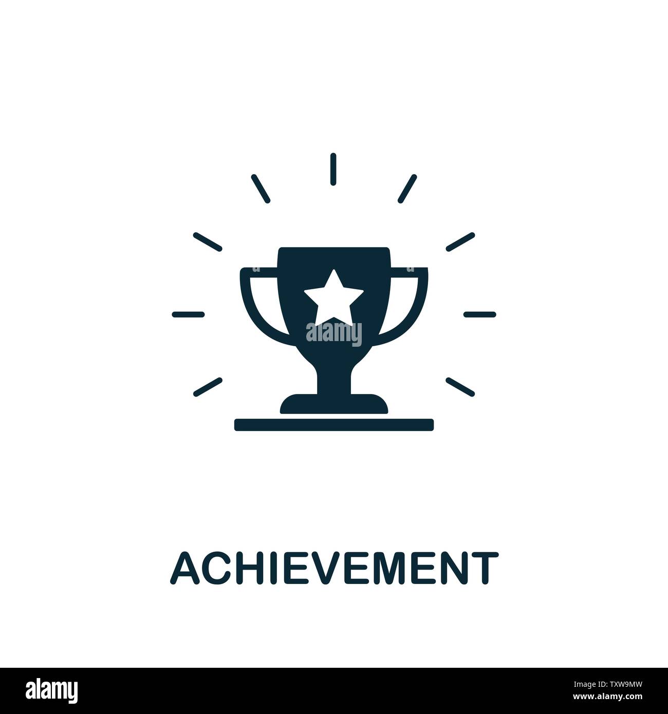 Achievement vector icon symbol. Creative sign from gamification icons ... Achievement vector icon symbol. Creative sign from gamification icons ...