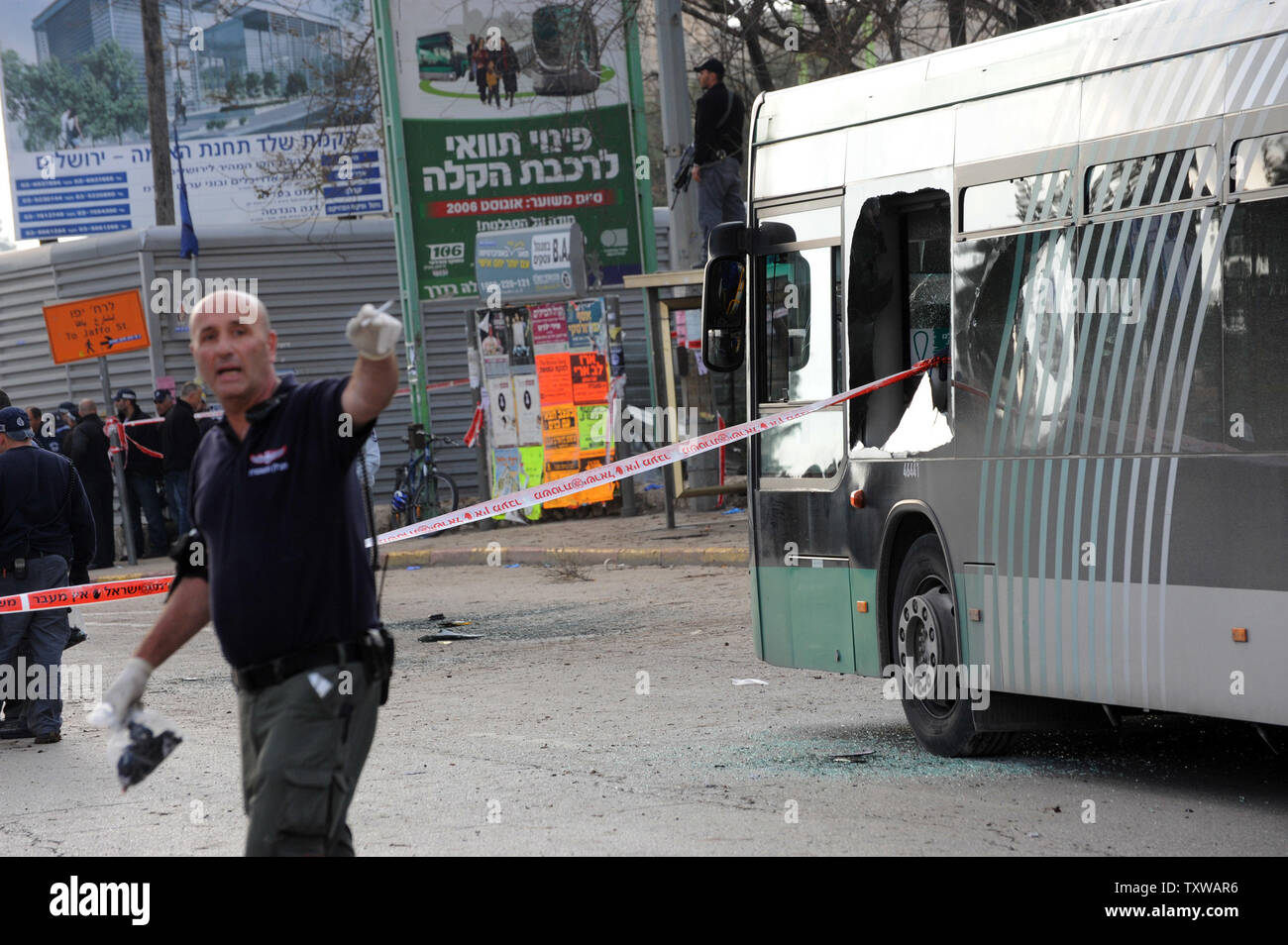 Exploded bus hi-res stock photography and images - Alamy