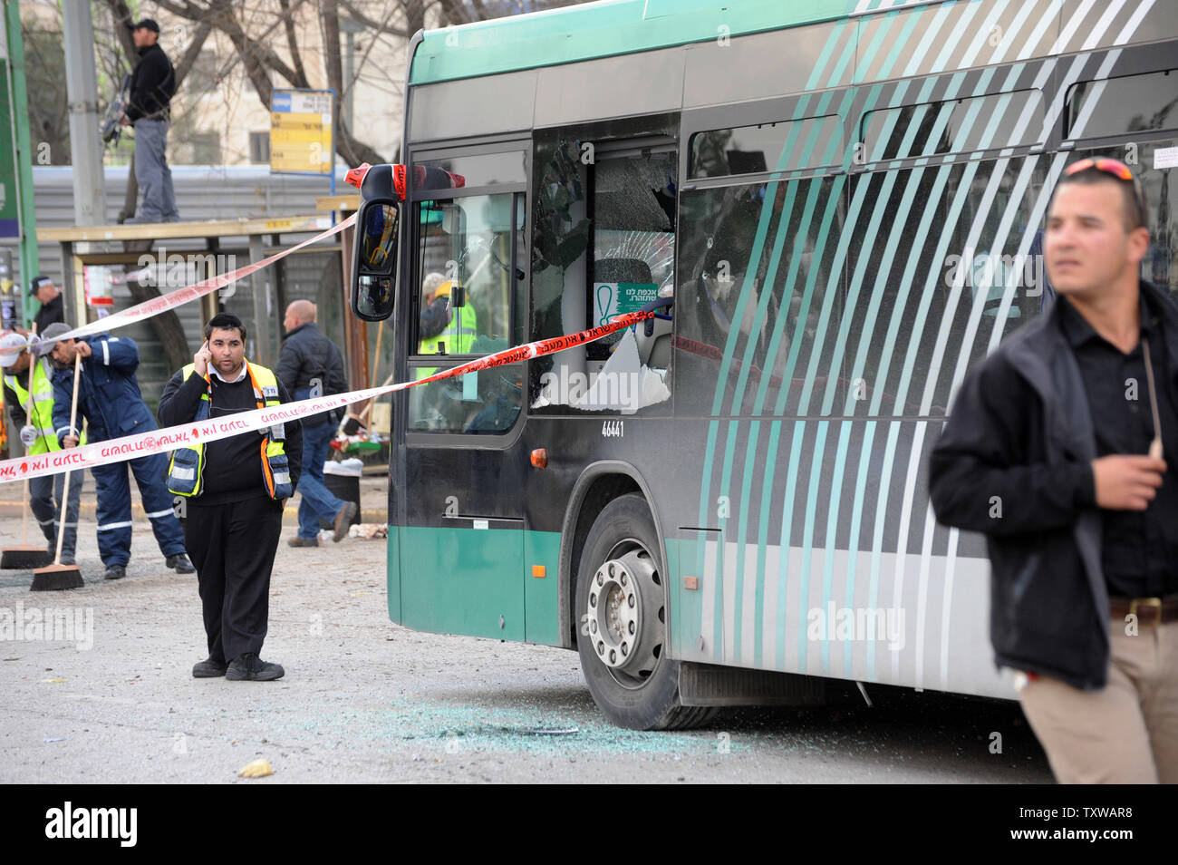 Exploded bus hi-res stock photography and images - Alamy