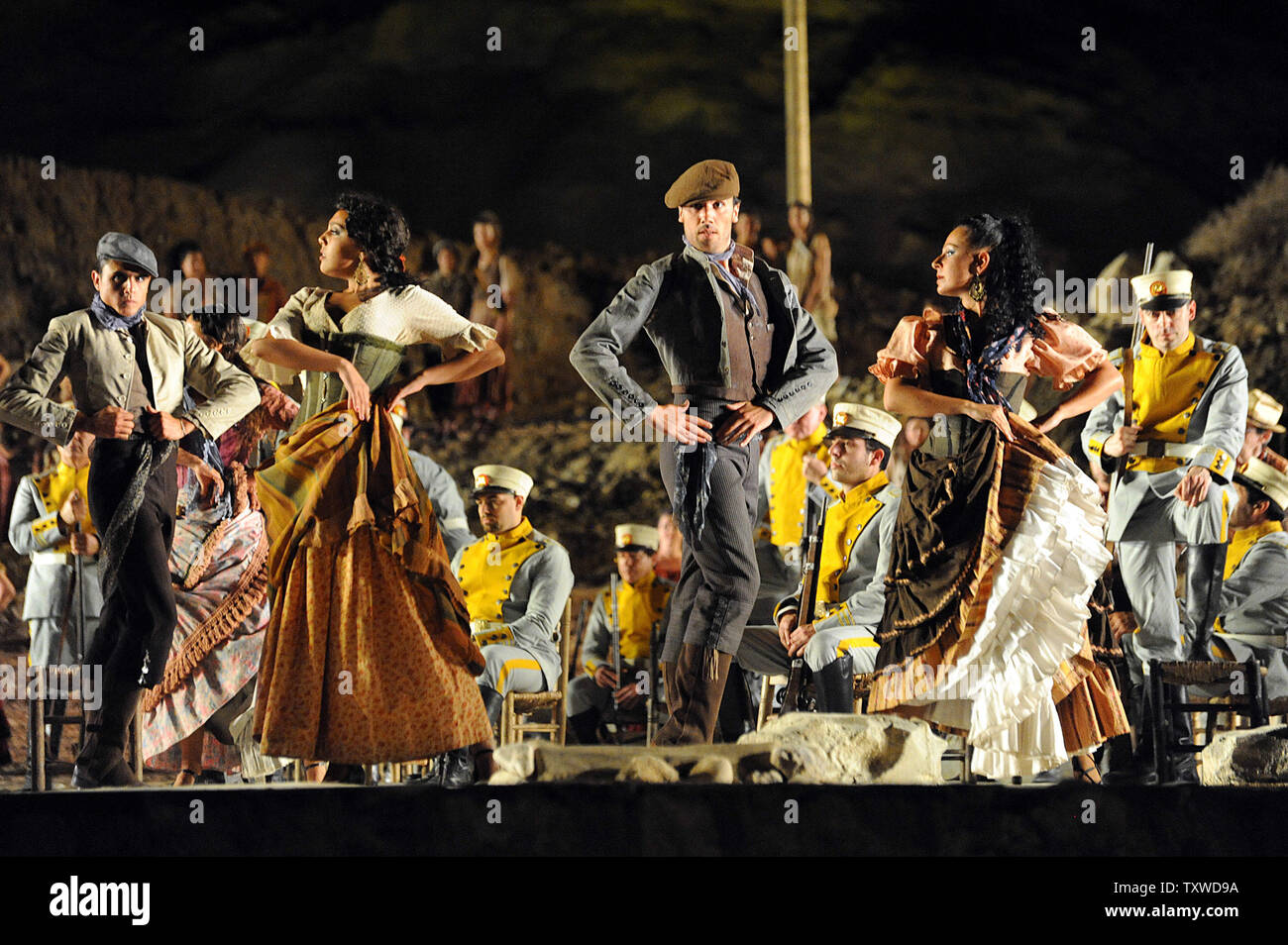 The Israeli Opera holds a dress rehearsal before the opening of the ...