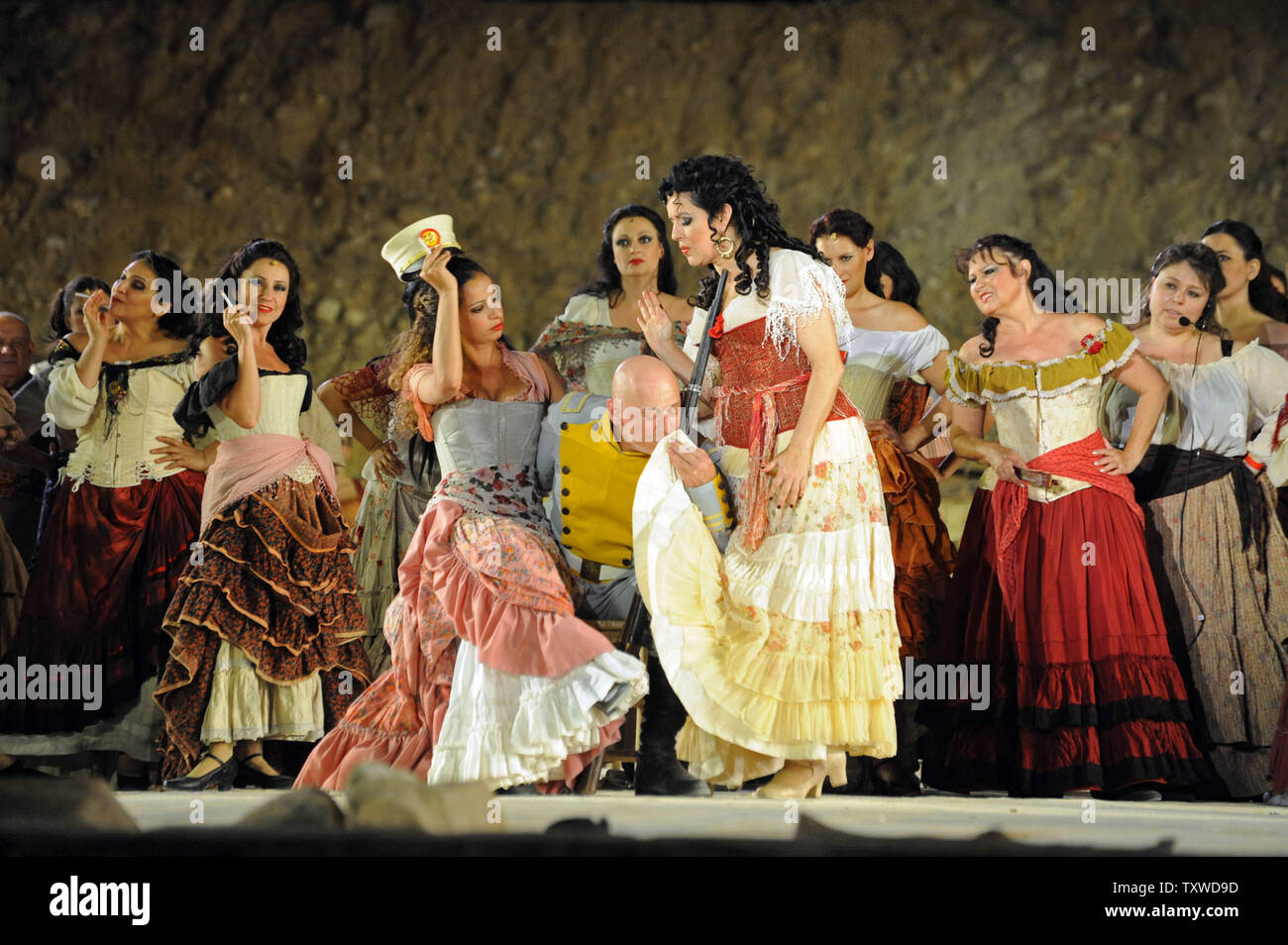 The Israeli Opera holds a dress rehearsal before the opening of the ...