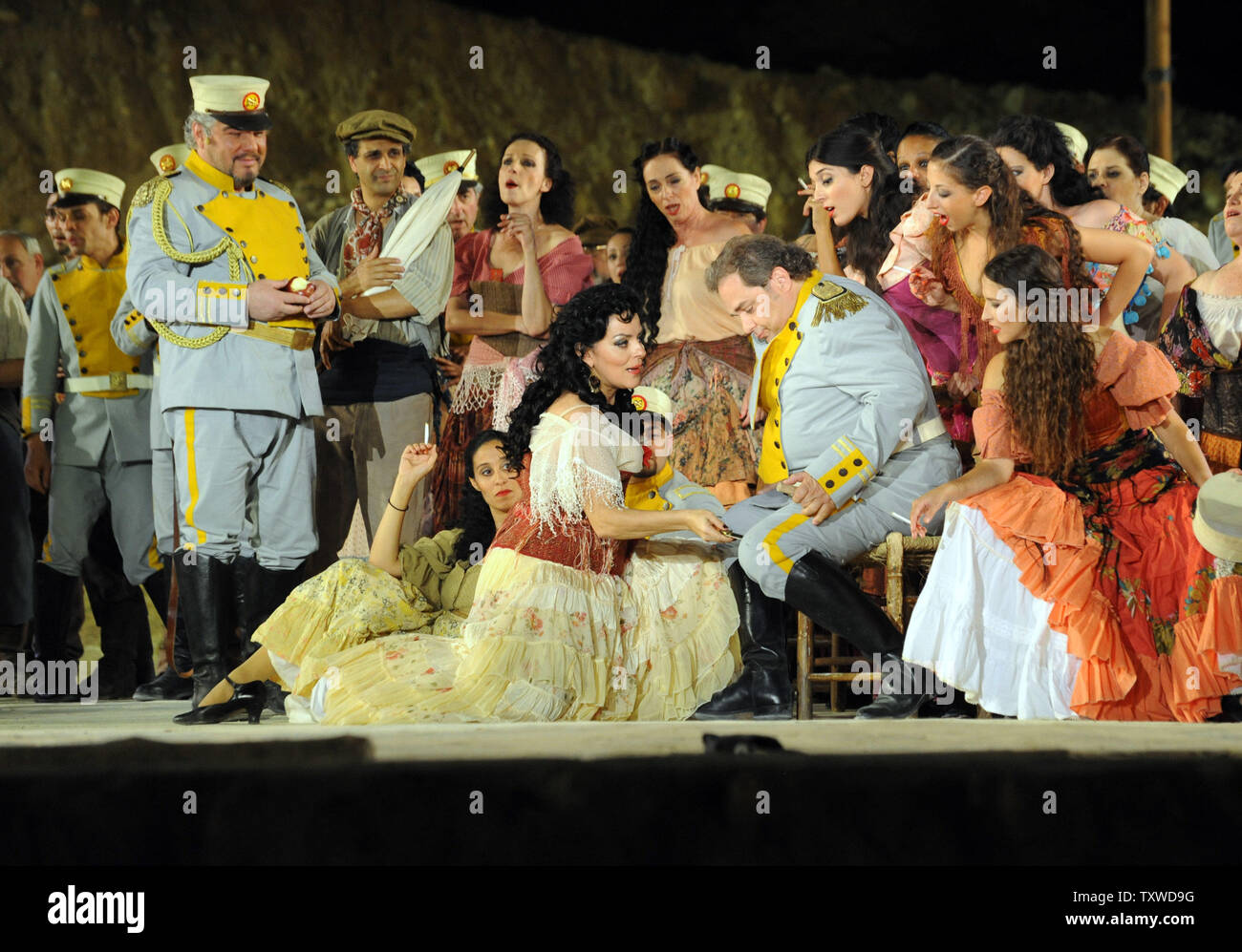 The Israeli Opera holds a dress rehearsal before the opening of the ...