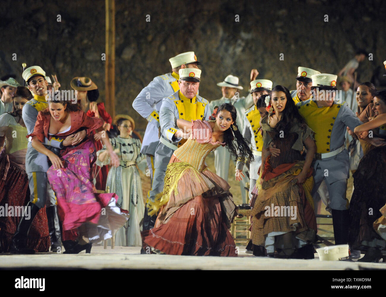 The Israeli Opera holds a dress rehearsal before the opening of the ...