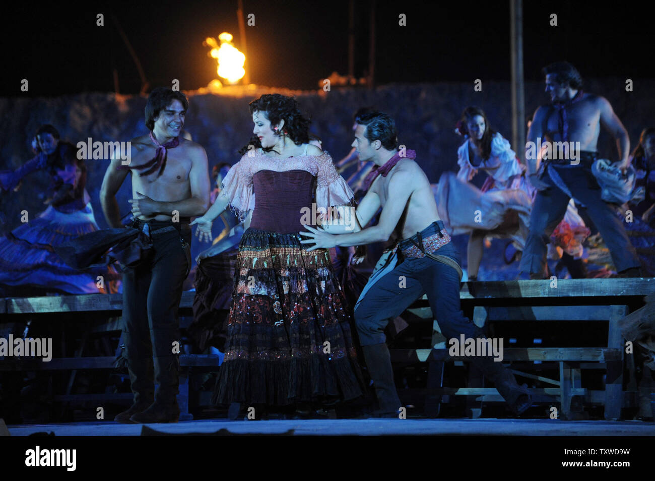 The Israeli Opera holds a dress rehearsal before the opening of the ...