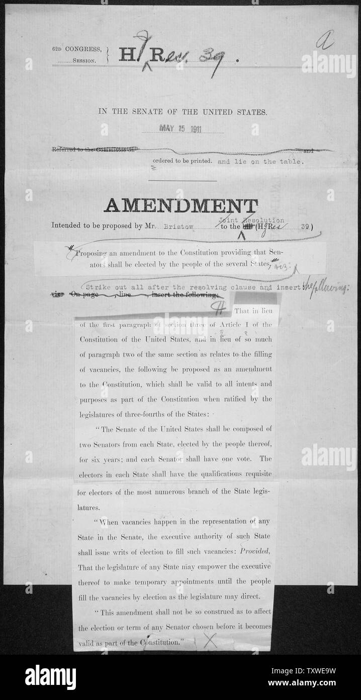 Senate Election Amendment