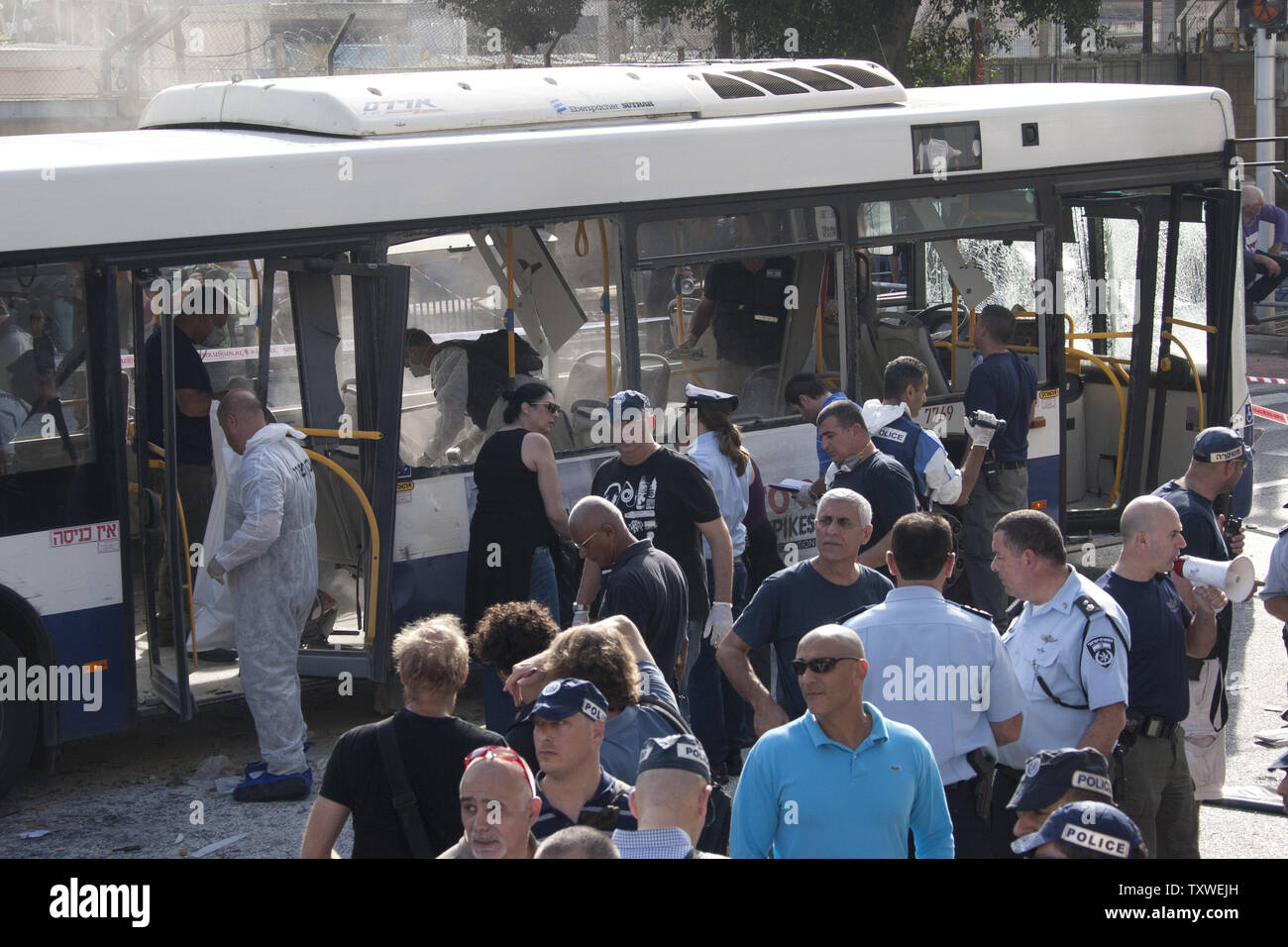 Bus bombing israel hi-res stock photography and images - Alamy