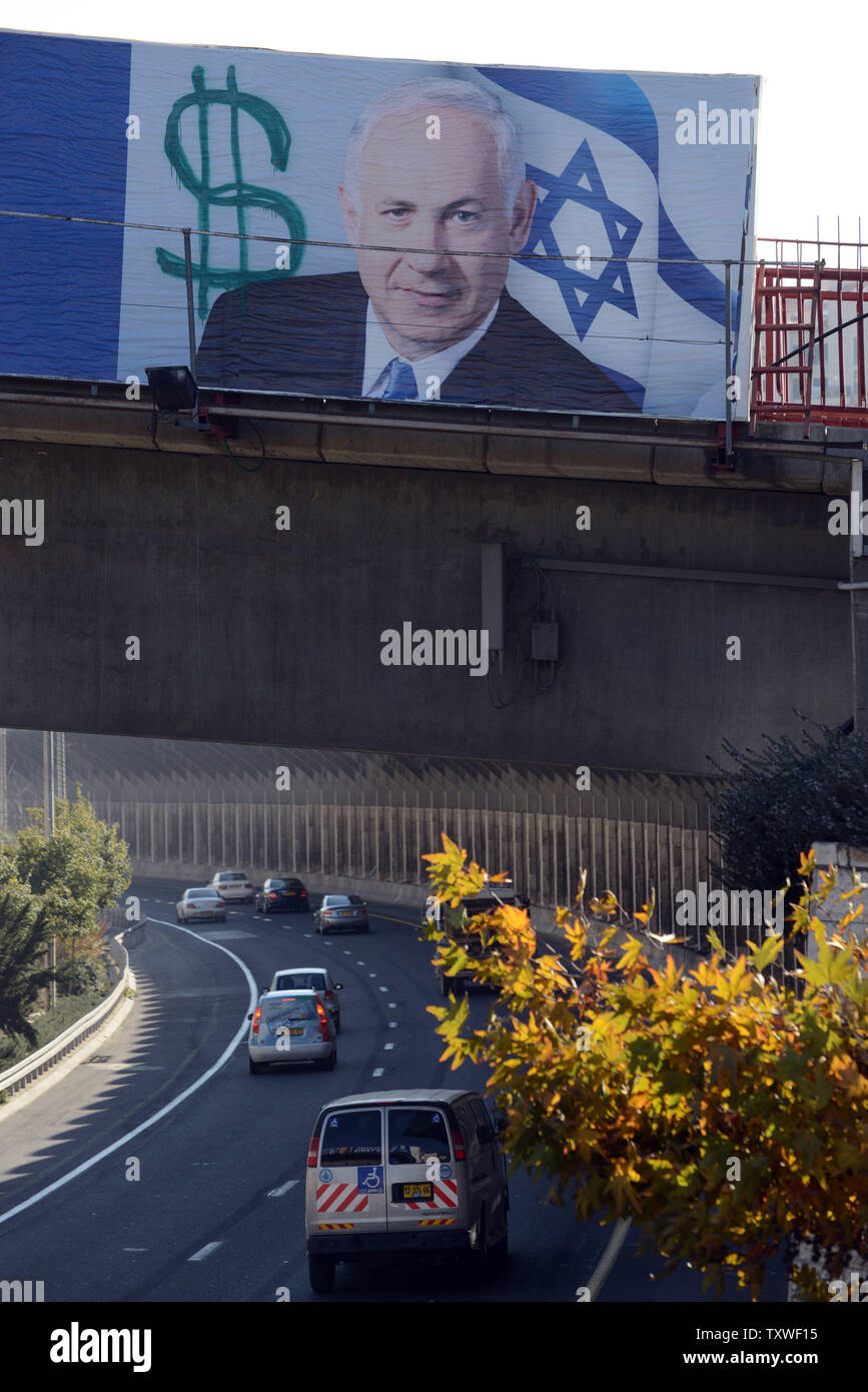 Benjamin Netanyahu Poster High Resolution Stock Photography and Images ...