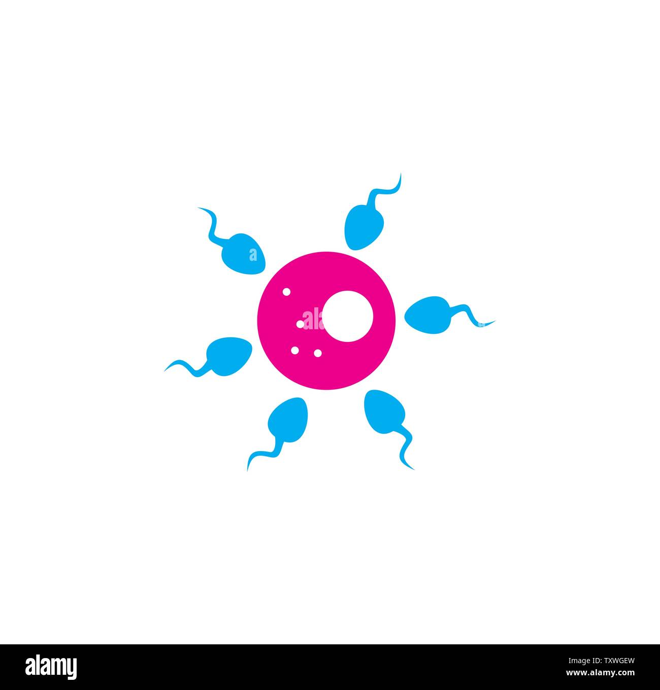 Reproduction related icon on background for graphic and web design ...