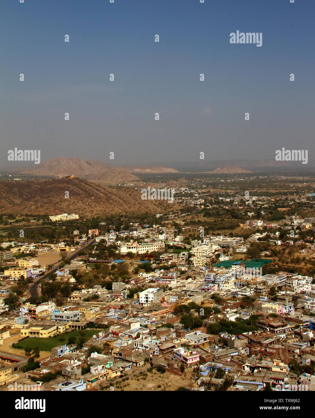 Overpopulation, extremely dense urban development of one-two-storey ...