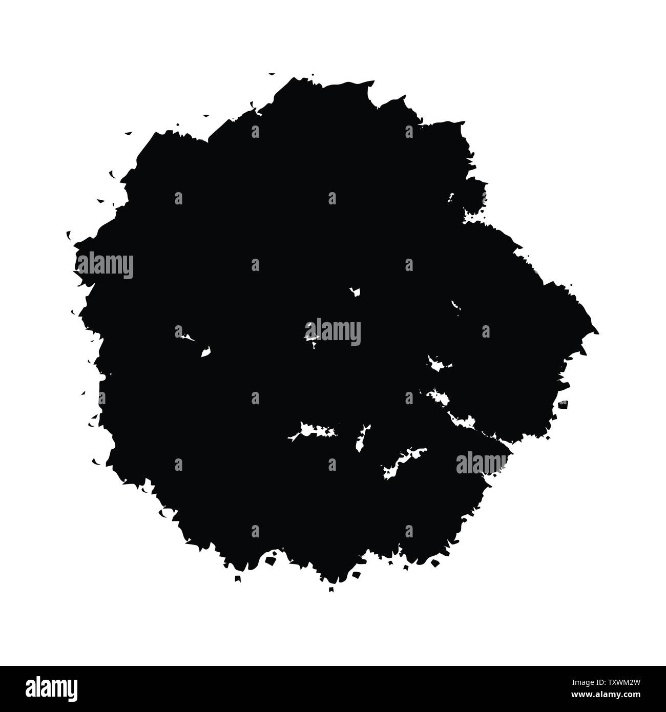 Grunge Isolated Spot Stock Vector Image & Art - Alamy