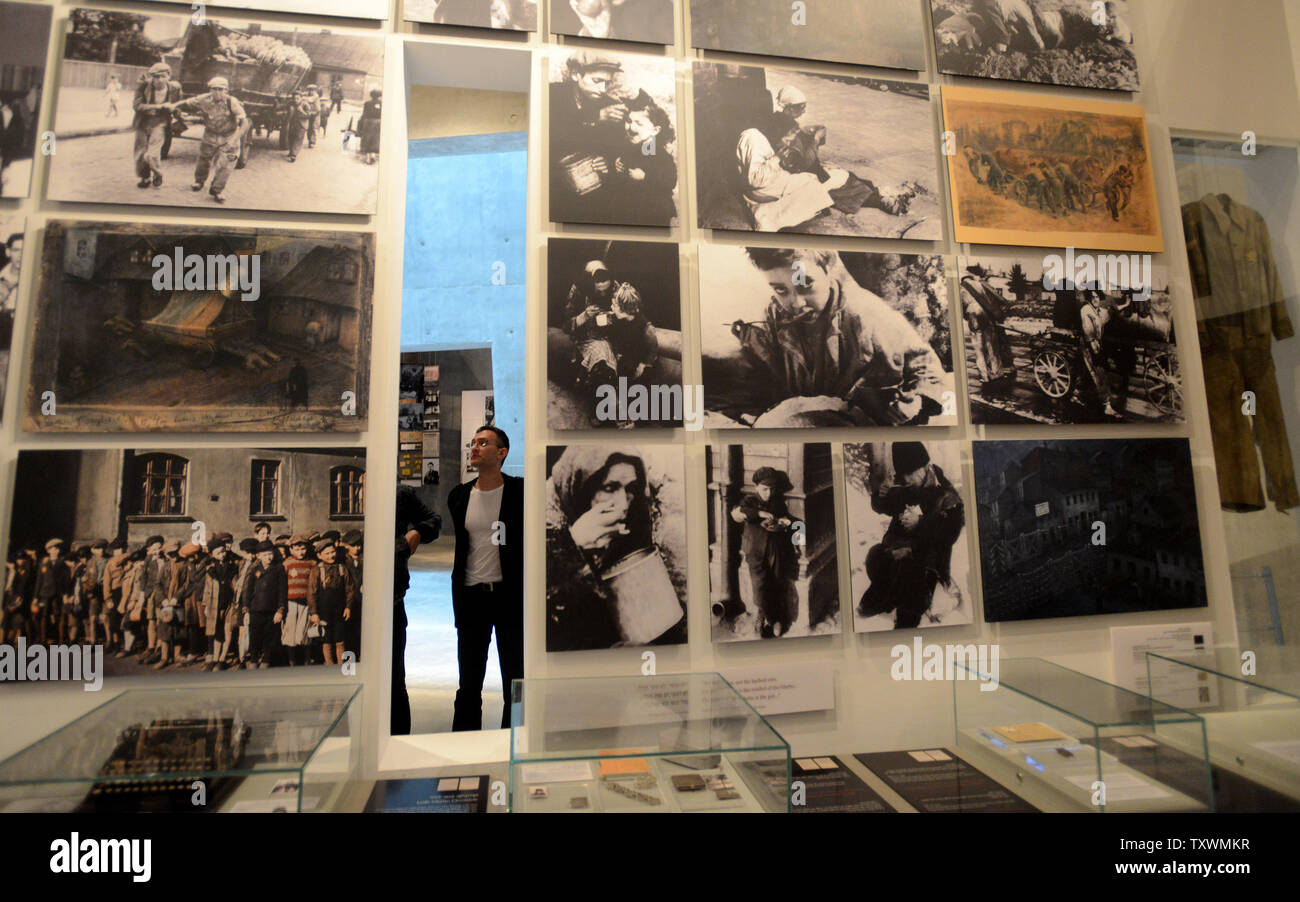 Visitors tour exhibitions showing the rise of Nazi Germany during War ...