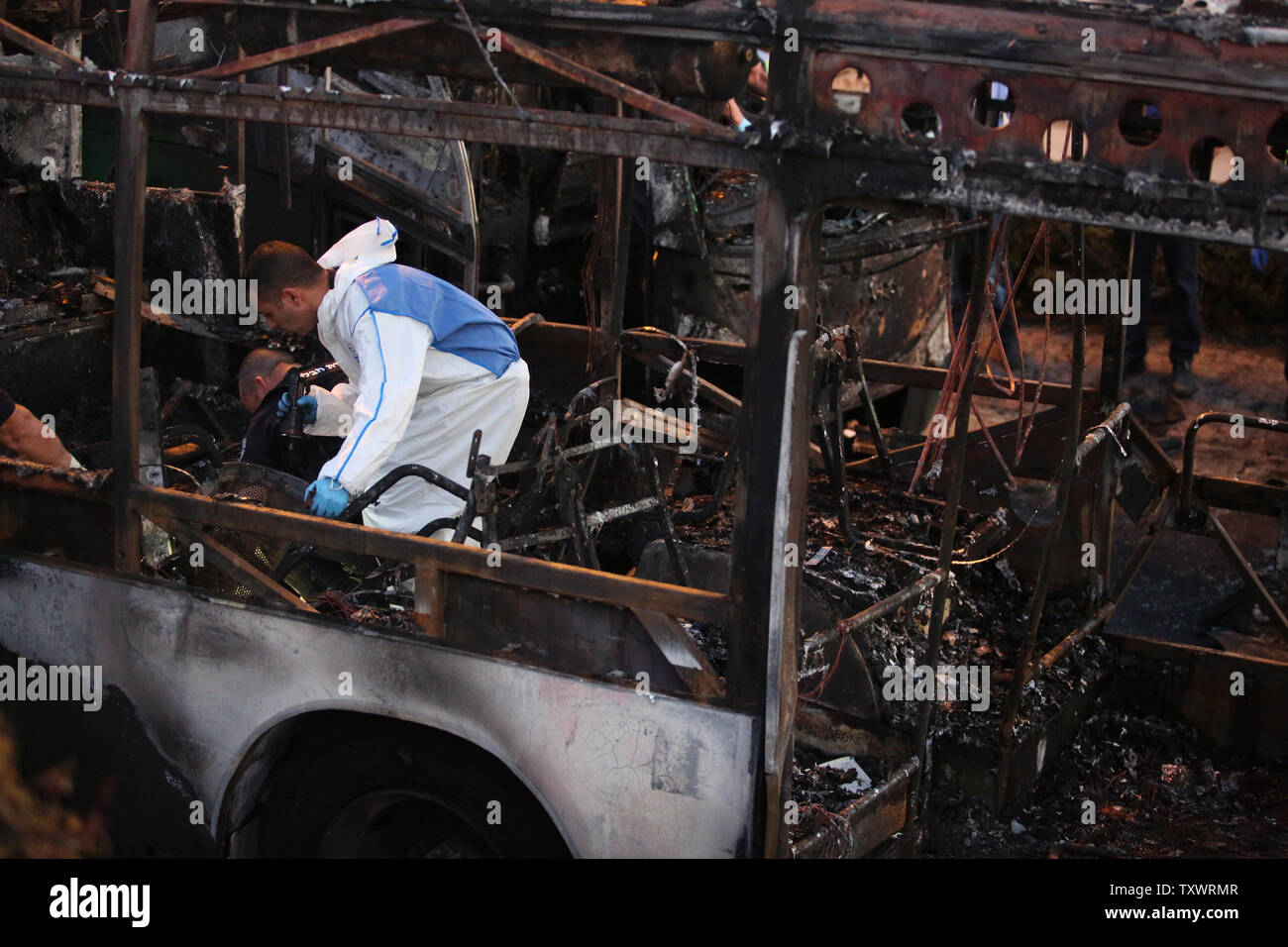 Palestinian bus hi-res stock photography and images - Alamy