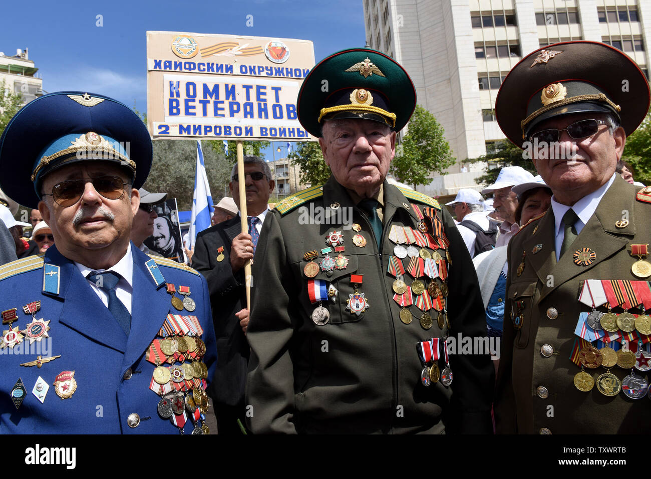 Russian Israeli World War II veterans who served as soldiers in the ...