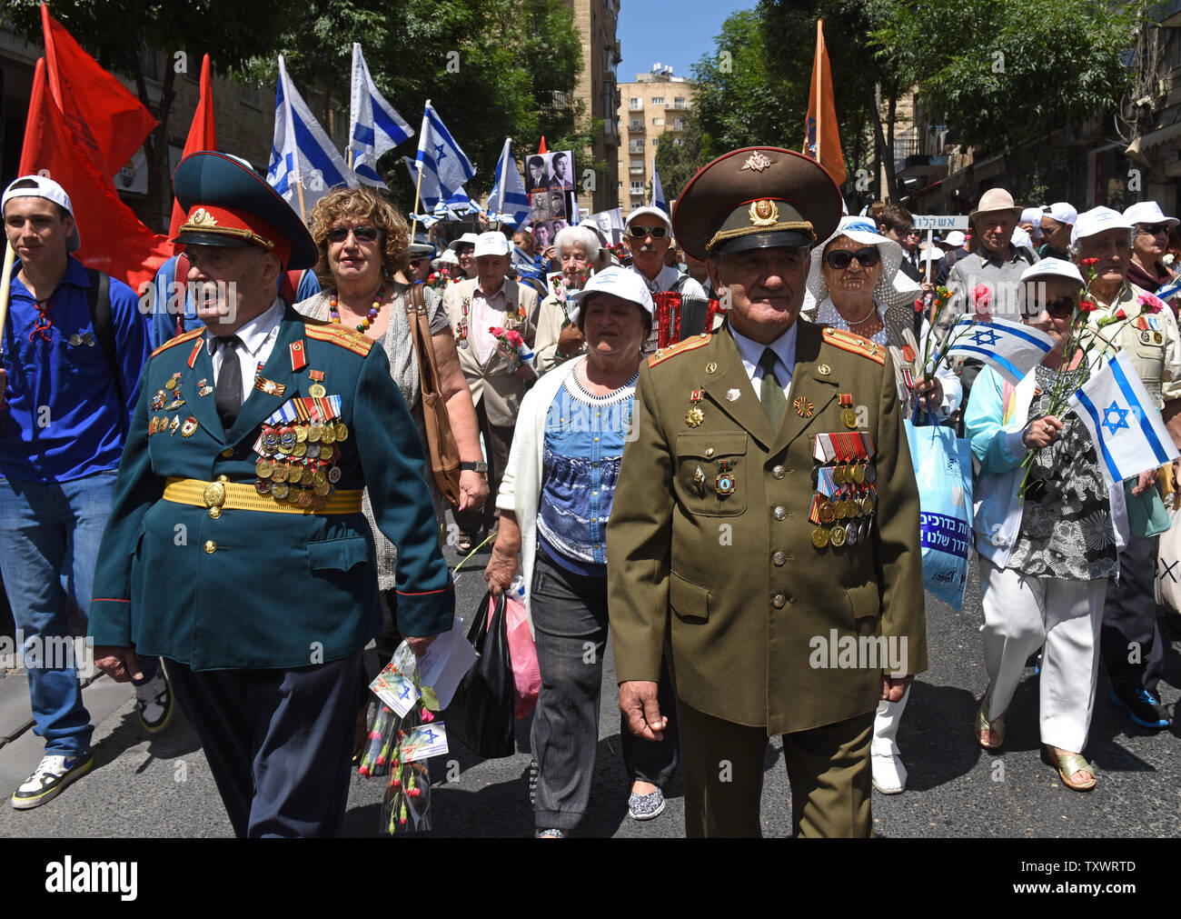 Russian Israeli World War II veterans who served as soldiers in the ...