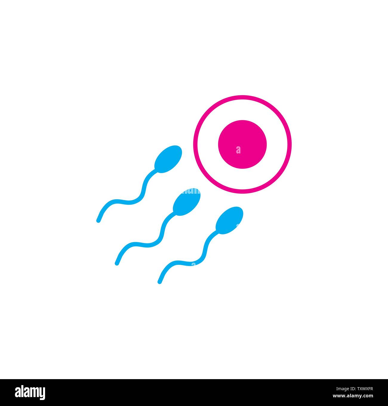 Reproduction related icon on background for graphic and web design ...