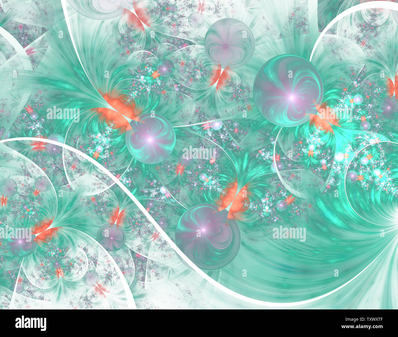 Sparkle jewelry butterfly insect flying with glittering stars and balls ...