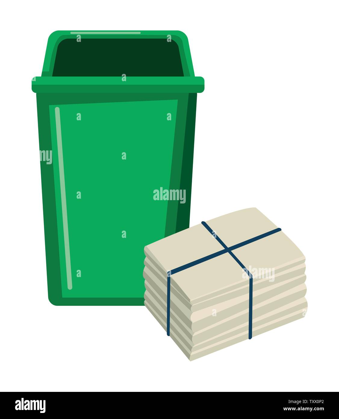 Container moored Stock Vector Images - Alamy