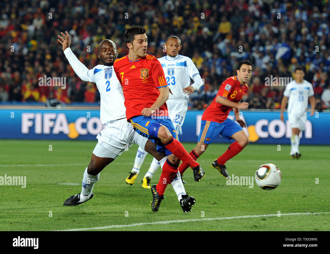 David villa 2010 hi-res stock photography and images - Alamy