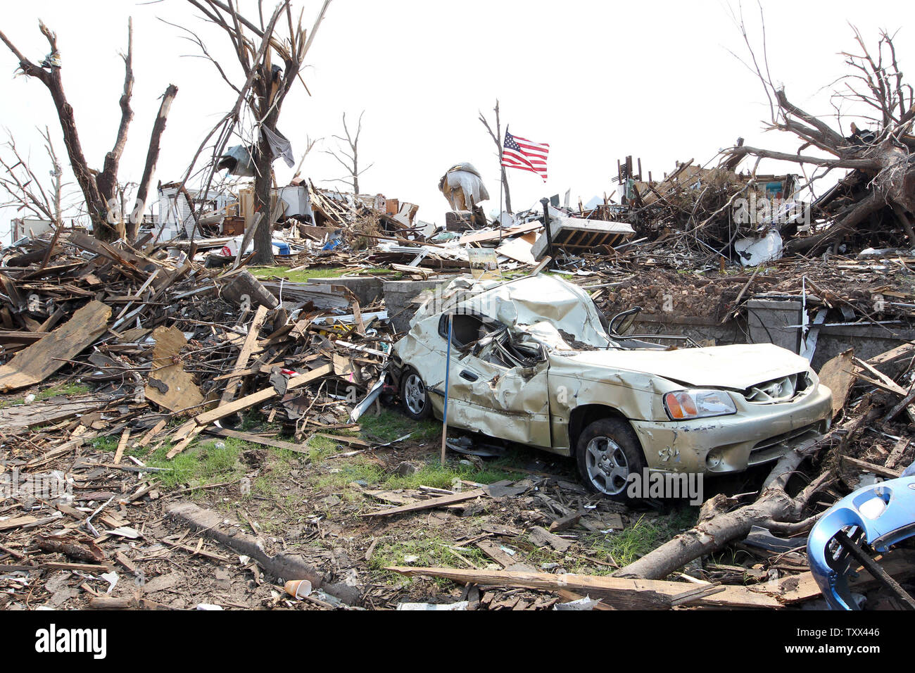 Joplin Tornado Damage Cars
