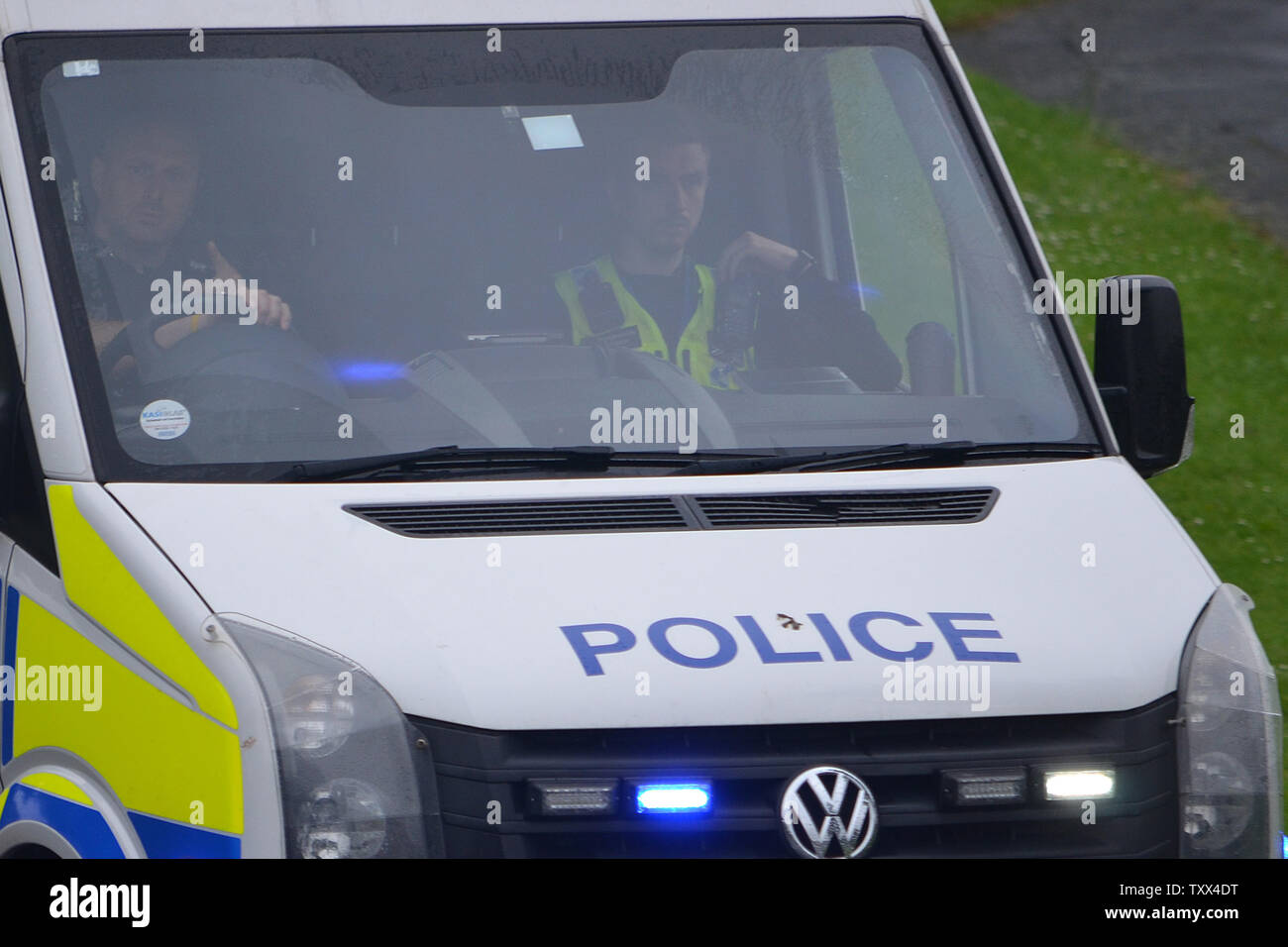 Incident van hi-res stock photography and images - Alamy