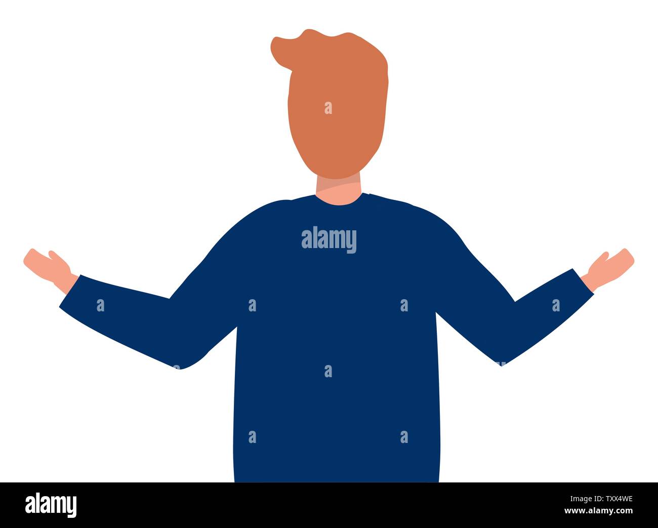 Avatar of a man design, Boy male person human and attractive theme ...