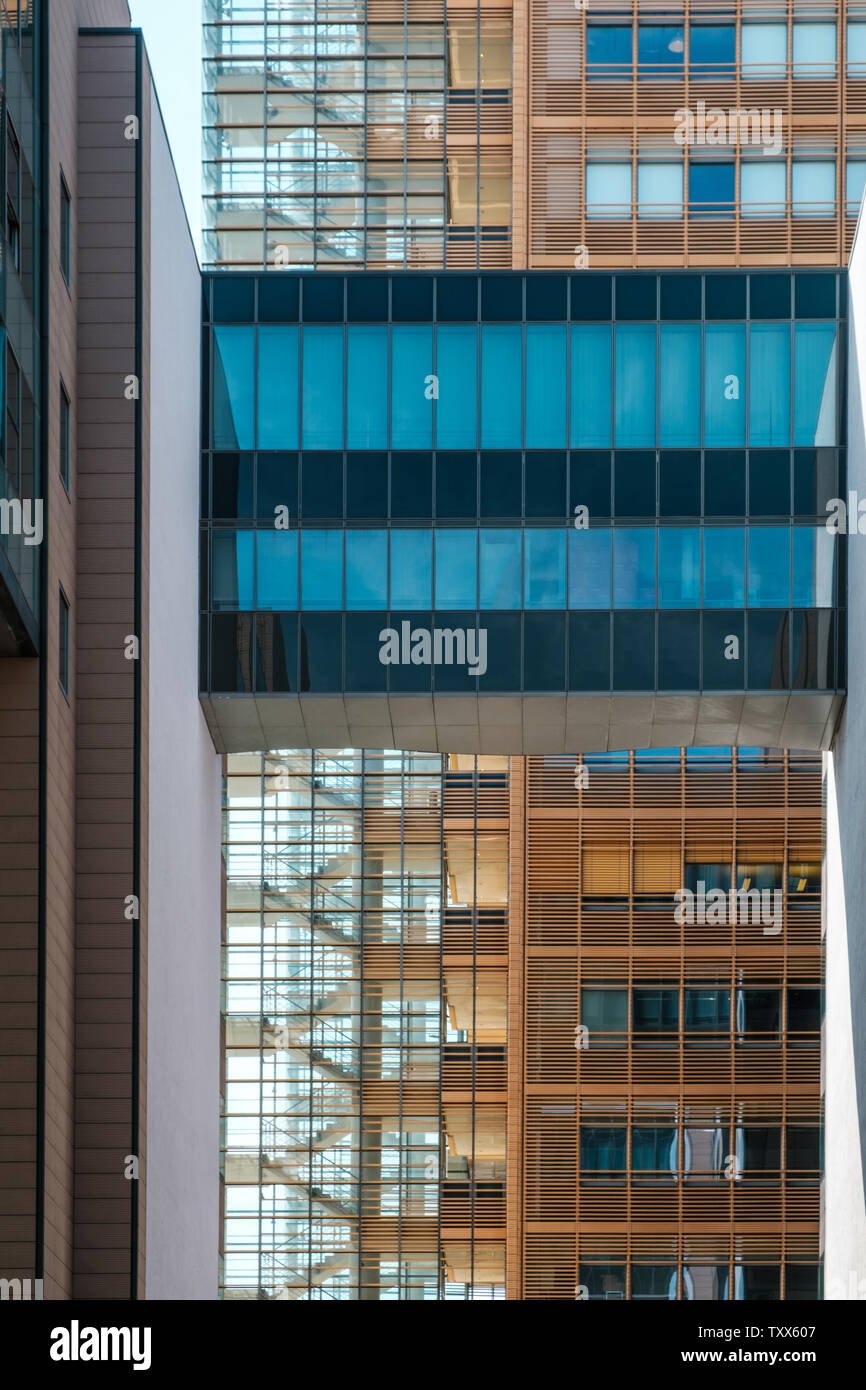 modern architecture, building exterior, real estate concept Stock Photo ...