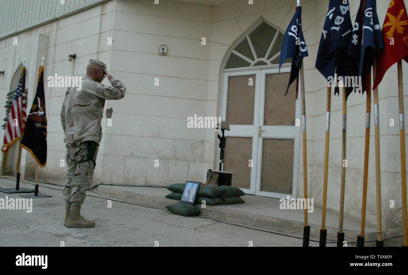 Lieutenant Colonel Patrick Frey commanding officer 1-184 Infantry ...