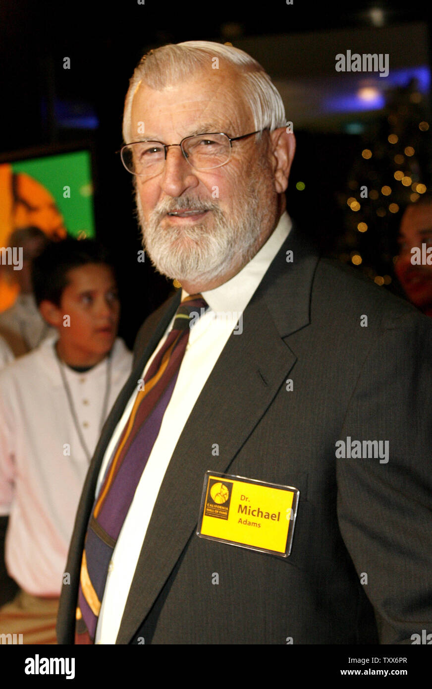 Dr Michael Adams, walk the red carpet before, Adams father, Ansel Adams ...