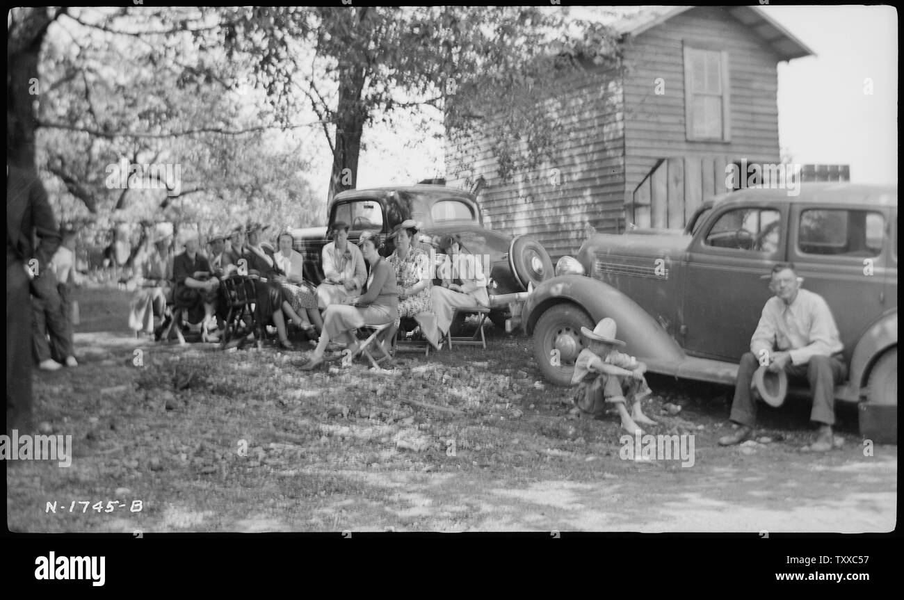 Better Homes Program, crowd scene Stock Photo - Alamy