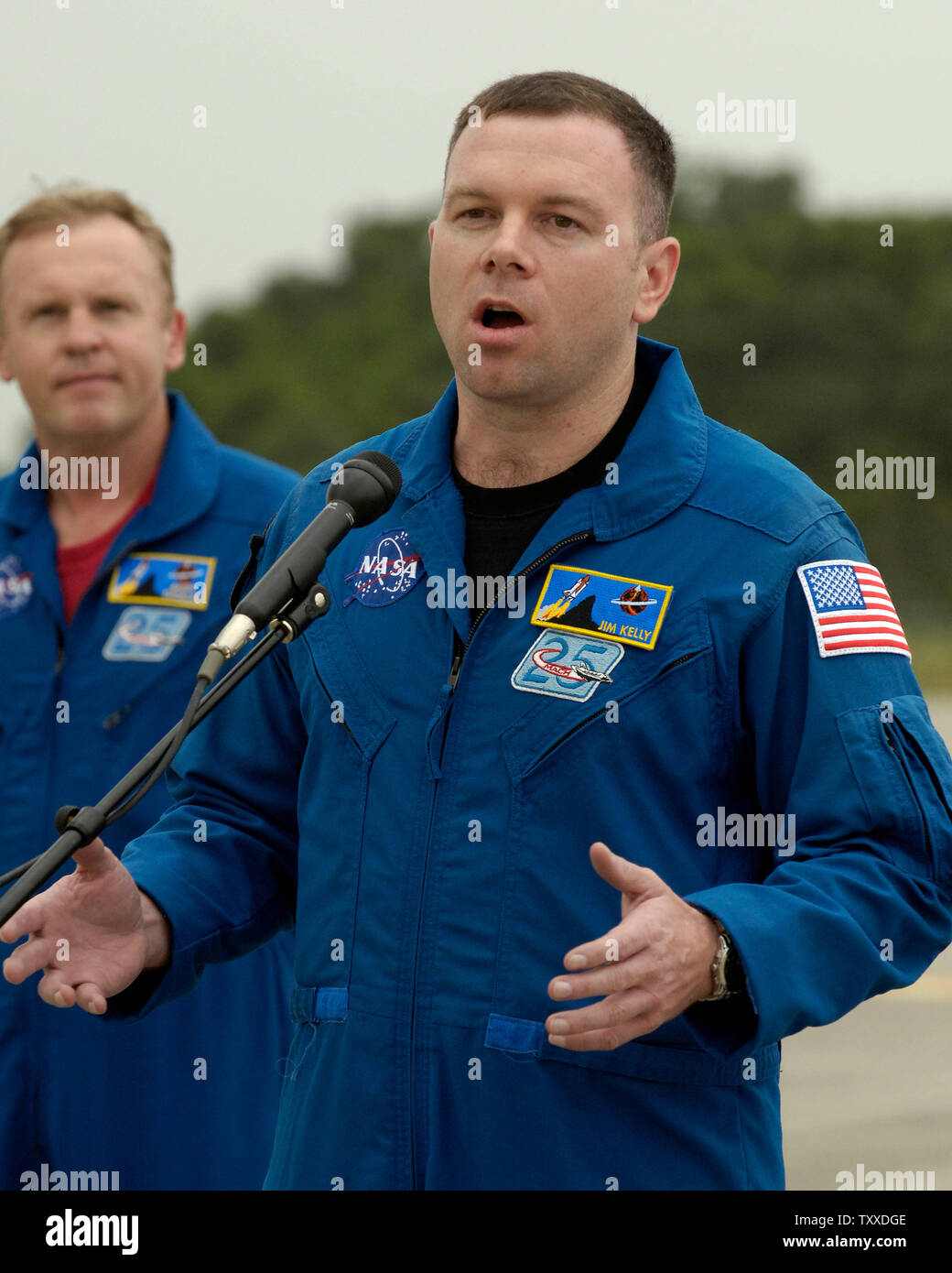 NASA Astronaut, Lt. Col. James M. Kelly, Pilot of the Space Shuttle ...