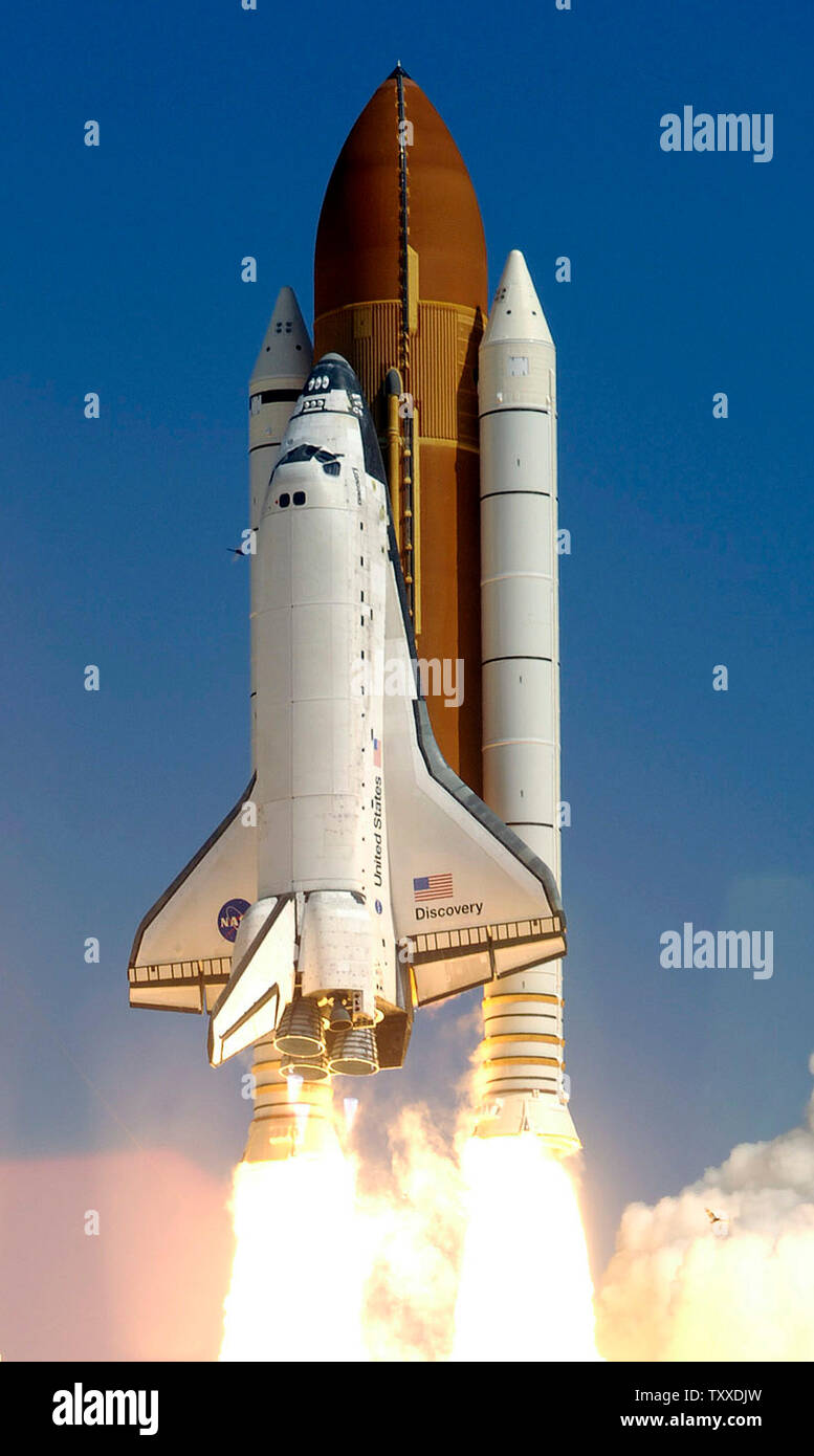 Space Shuttle Discovery First Flight