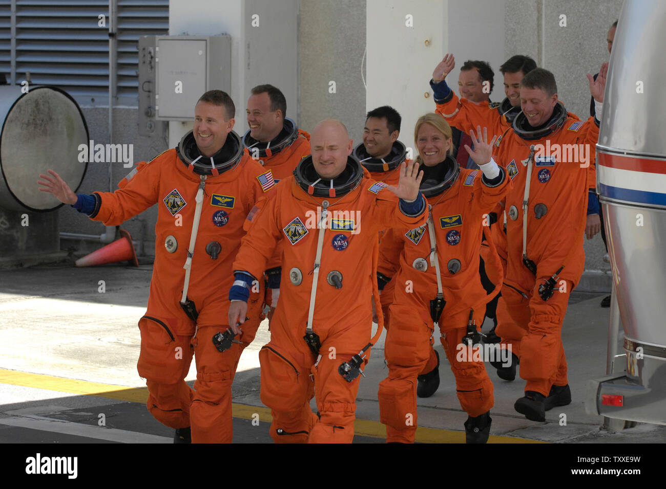 Discovery Space Shuttle Crew