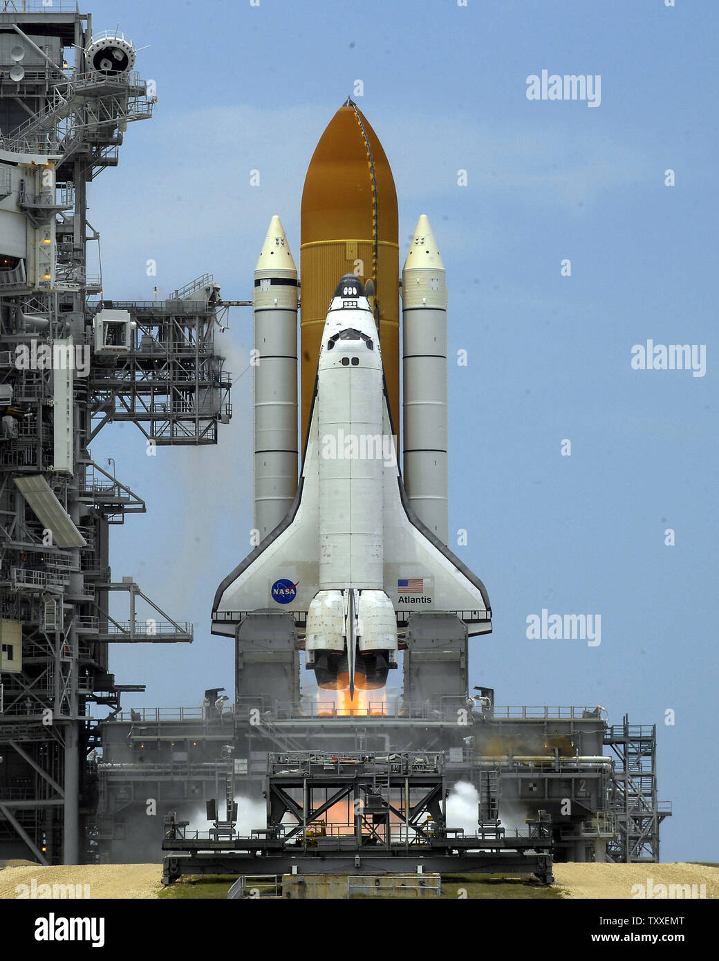 Atlantis Space Shuttle Main Engines