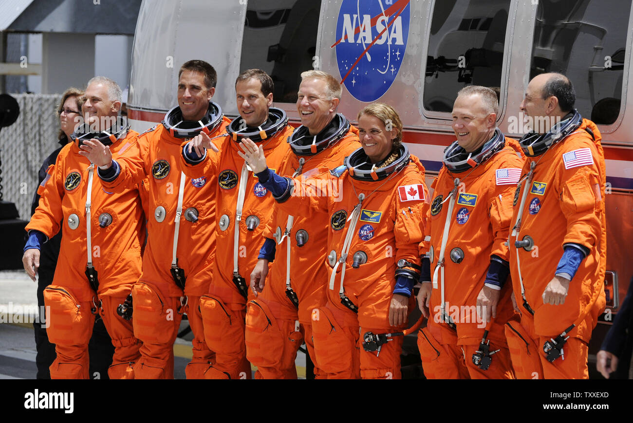 Departing Space Station Commander