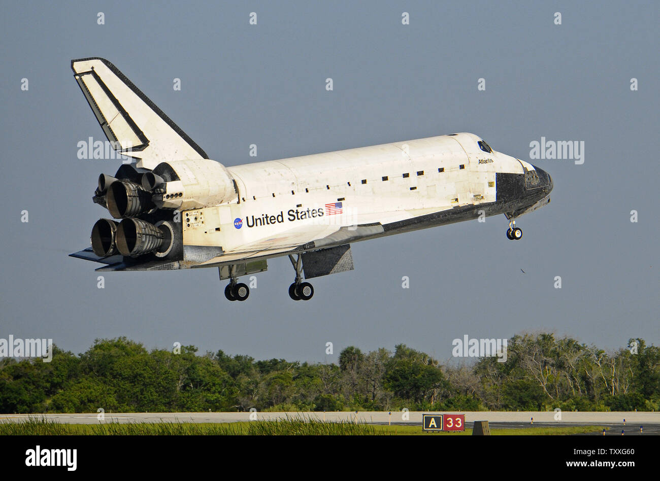 Space Shuttle Atlantis Landing 2010