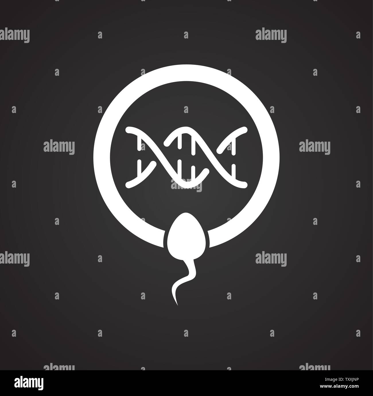 Reproduction related icon on background for graphic and web design ...