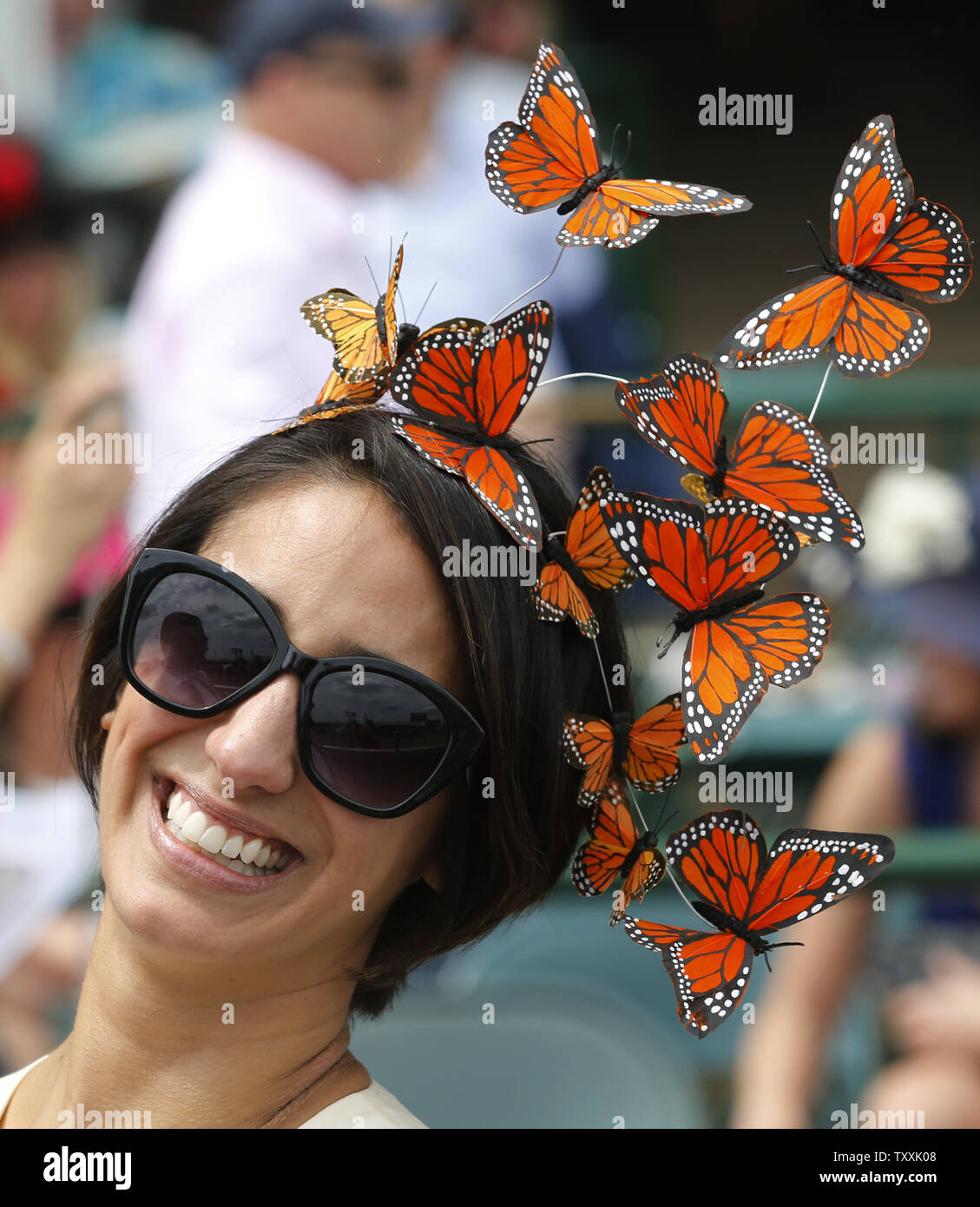 Fancy hats rule the day at Churchill Downs as they prepare for the ...
