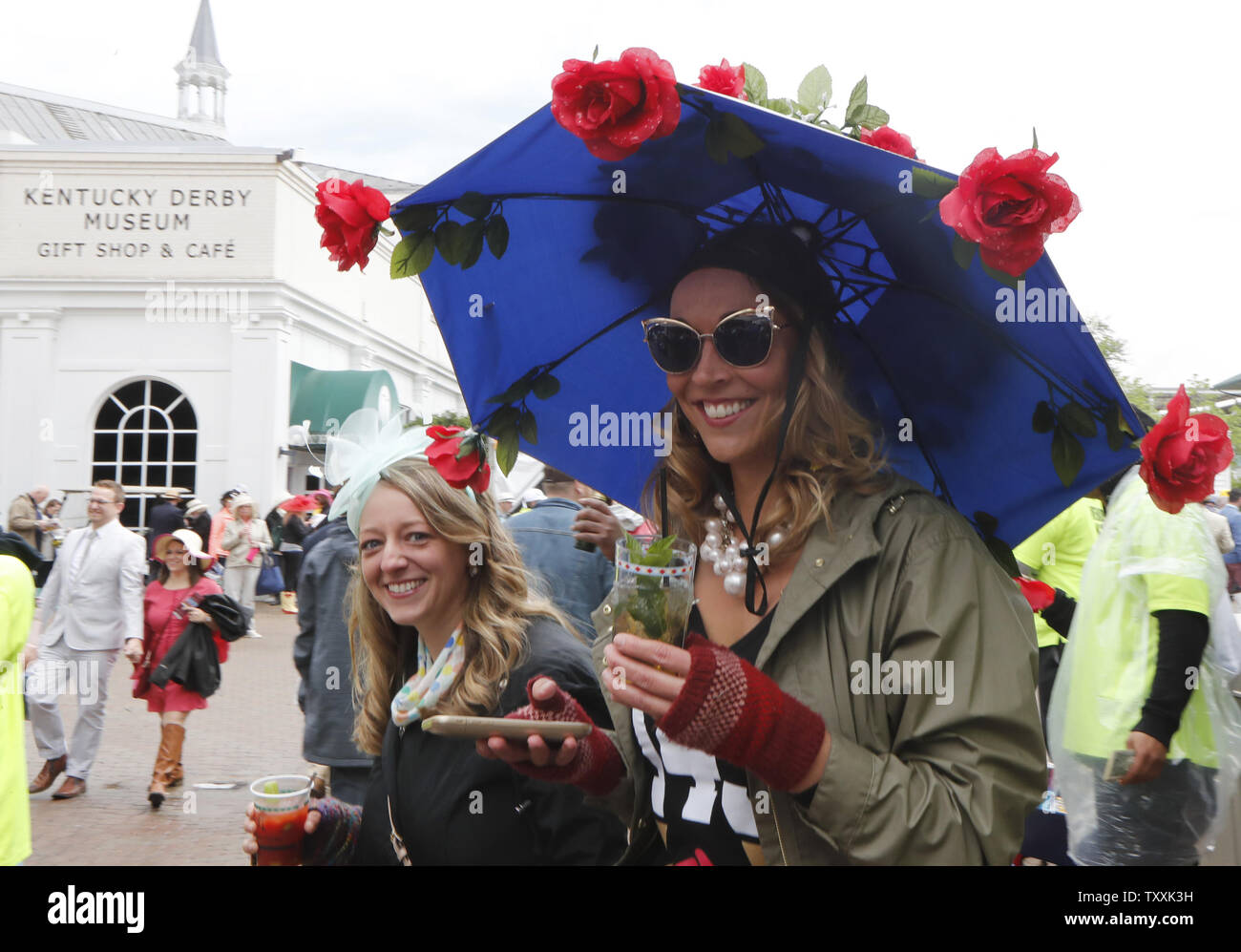Fancy hats rule the day at Churchill Downs as they prepare for the ...