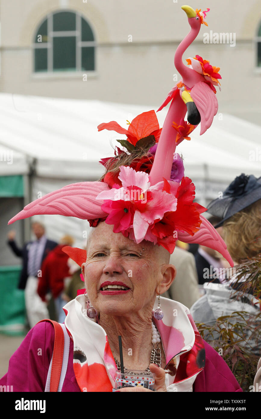 Fancy hats rule the day at Churchill Downs as they prepare for the ...