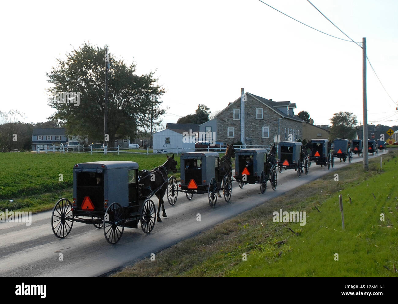 Amish funeral hi-res stock photography and images - Alamy