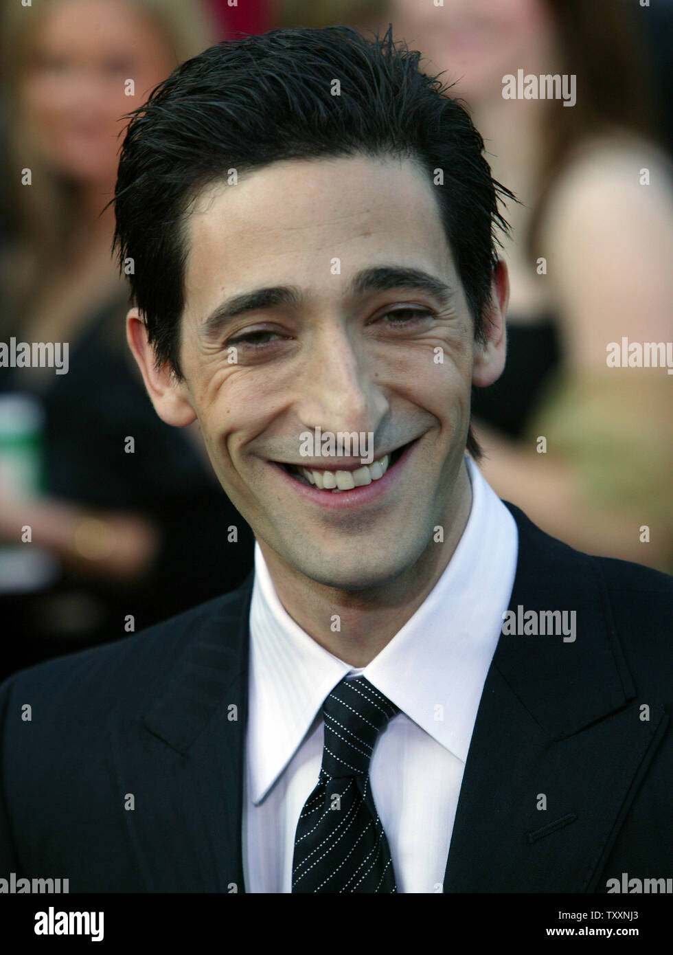 Actor Adrien Brody poses for photographers during the 76th Annual ...