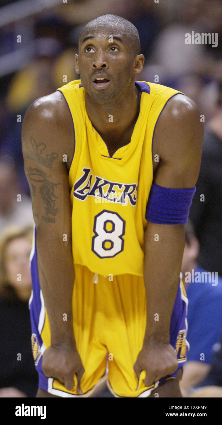 Los Angeles Lakers' guard Kobe Bryant plays in the Los Angeles Lakers ...