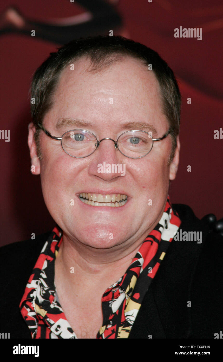 Pixar founder John A. Lasseter at the premiere of the new animated film ...