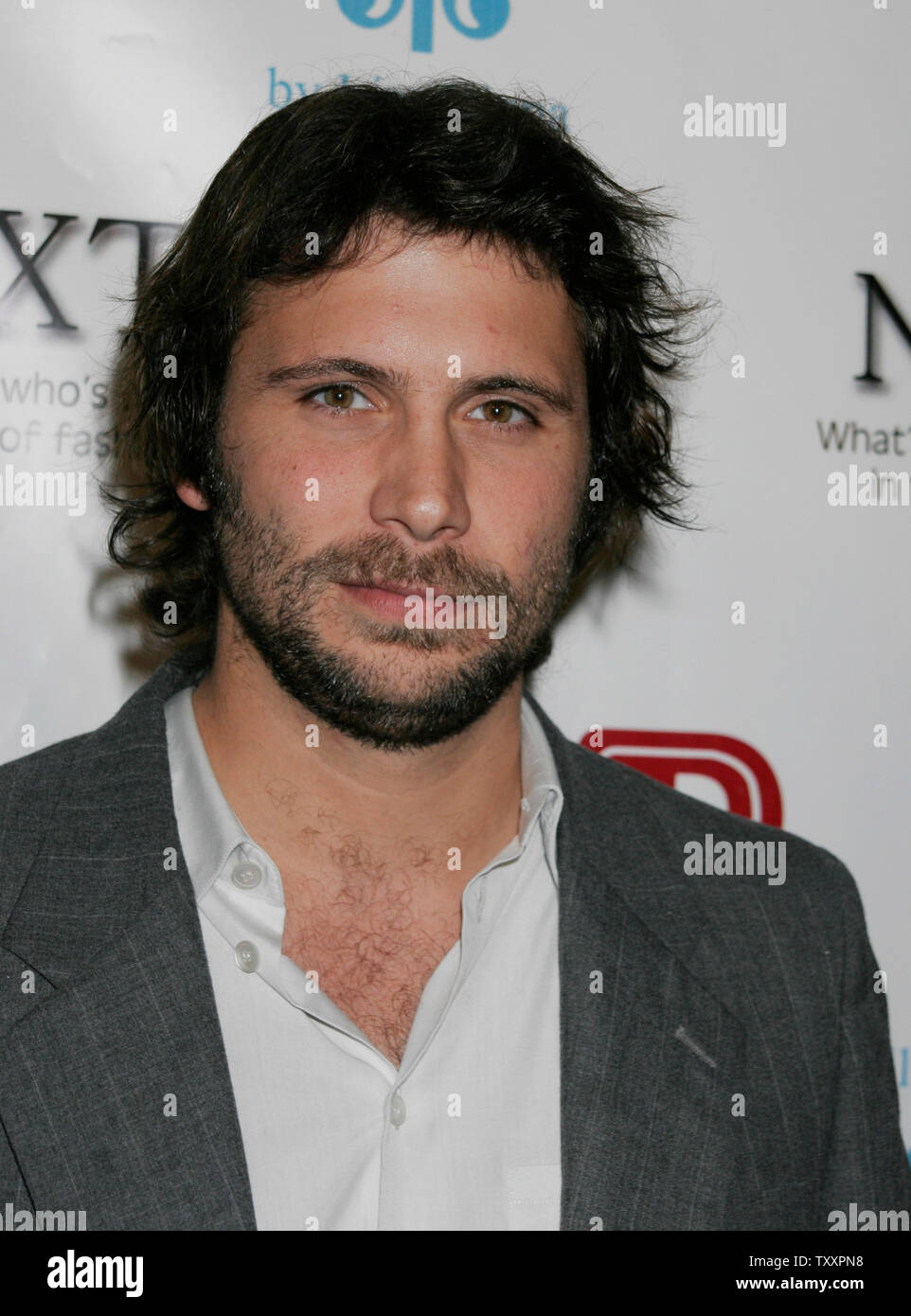 Actor Jeremy Sisto Of The Hbo Show Six Feet Under Poses For Photographers At The Fashion Wire