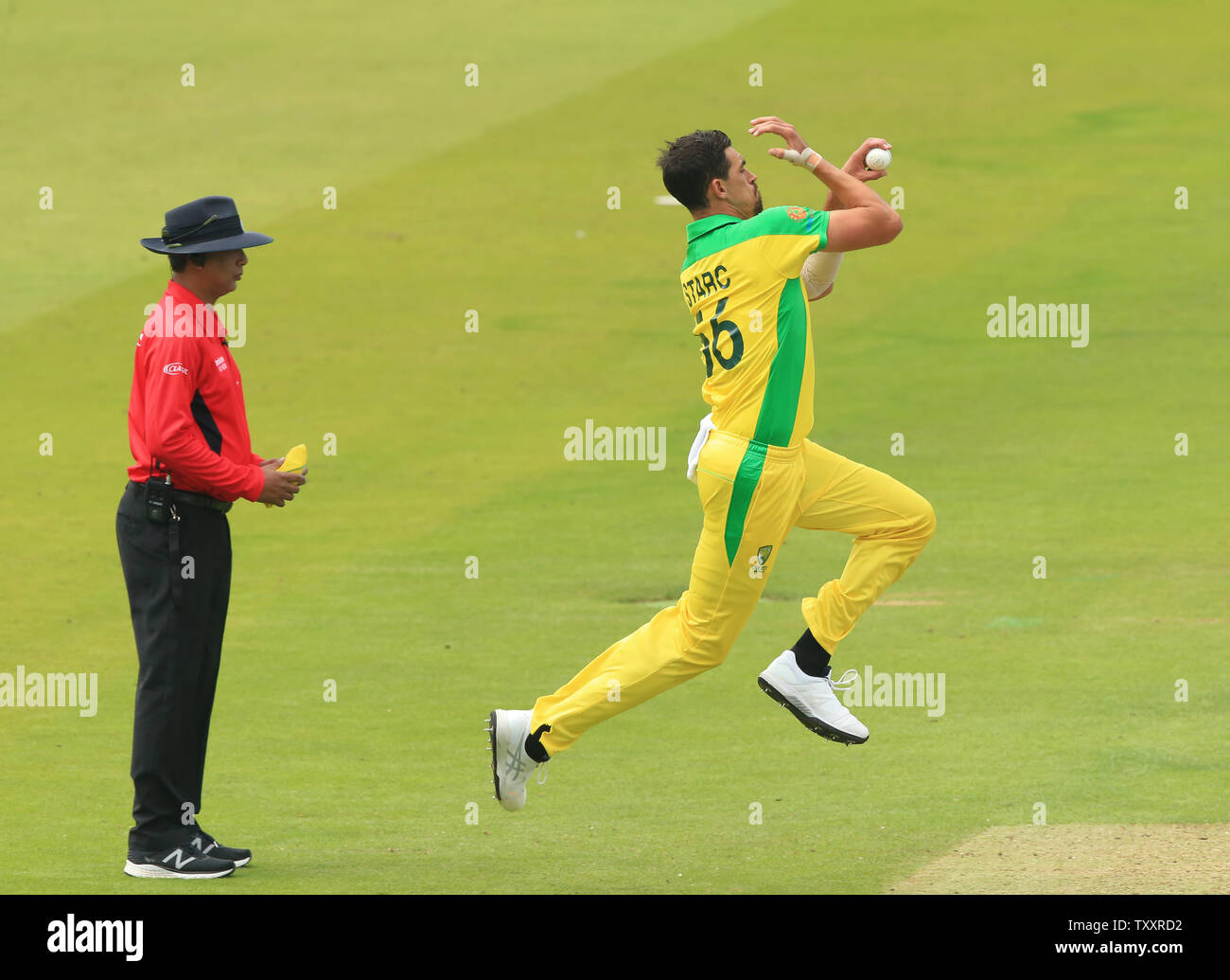 Starc bowling hi-res stock photography and images - Alamy